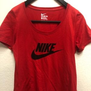 Nike Tops | Womens Dry Fit T Shirt Red | Poshmark